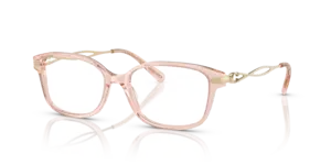 COACH Hc6172 Eyeglasses - Vieux Rose Transparent