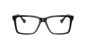Versace Rectangle Eyeglasses - Black
