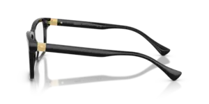 Versace Rectangle Eyeglasses - Black