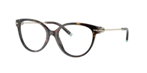 Tiffany & Co. Cat Eye Eyeglasses - Havana