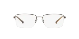 Brooks Brothers Rectangle Eyeglasses - Bronze