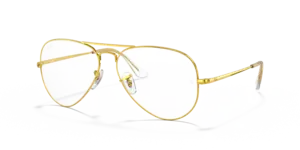 Ray-ban Ray-Ban Full Rim Aviator Eyeglasses Or