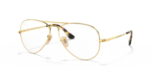 Ray-ban Full Rim Aviator Eyeglasses - Oro Arista