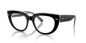 Ray-ban Eyeglasses - Noir Sur Transparent
