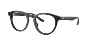 Giorgio Armani Eyeglasses With Key Bridge Design Noir