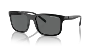 Armani Exchange Sunglasses - Shiny Black