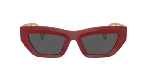 Versace Irregular Sunglasses - Red