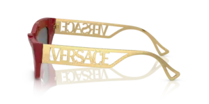 Versace Irregular Sunglasses - Red