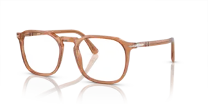 Persol Persol Eyeglasses Transparent Brun