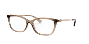 COACH Butterfly Eyeglasses Transparent Brun