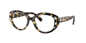 SWAROVSKI Swarovski SK2006 Eyeglasses Havana Transparent