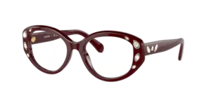 SWAROVSKI Sk2006 Eyeglasses - Red Burgundy