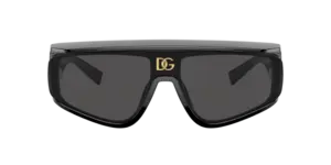 Dolce & Gabbana Rectangle Sunglasses - Black