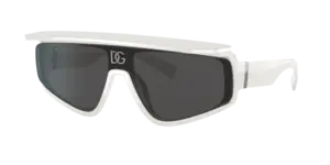 Dolce & Gabbana Dolce&Gabbana Rectangle Sunglasses White
