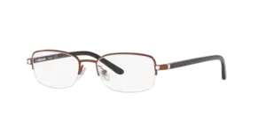 SFEROFLEX Rectangle Eyeglasses With Strass Detailing Cuivre