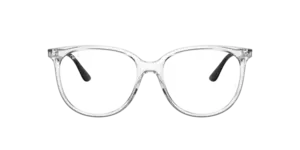 Ray-ban Ray-Ban Full Rim Square Eyeglasses Transparent