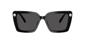 SWAROVSKI Square Frame Sunglasses - Black