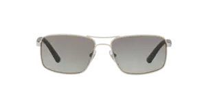 SFEROFLEX Rectangle Full Rim Sunglasses - Silver
