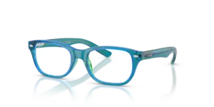 Ray-ban Eyeglasses - Transparent Blue & Green