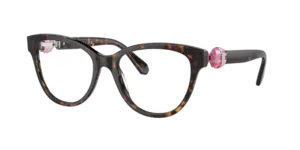 SWAROVSKI Full Rim Eyeglasses - Dark Havana