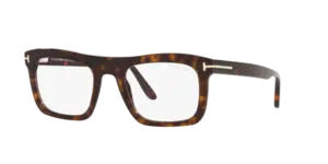 TOM FORD Tom Ford Rectangle Eyeglasses Écaille De Tortue