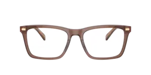 COACH Square Optical Glasses - Transparent Pecan