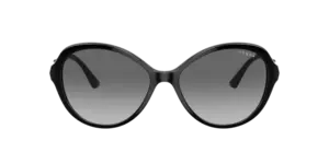 VOGUE Butterfly Sunglasses - Black