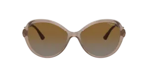 VOGUE Butterfly Sunglasses - Transparent Brown