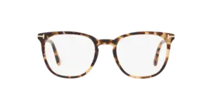 TOM FORD Irregular Eyeglasses - Tortoise