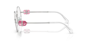 SWAROVSKI Round Eyeglasses - Silver
