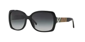 Burberry Square Frame Sunglasses - Noir
