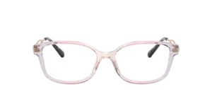 COACH Acetate Pillow Eyeglasses - Gradient Transparent Violet