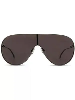 Alexander McQueen Oversized Sunglasses - Grey