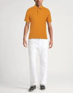 Barbour Polo Shirt Marigold Size Cotton - Yellow