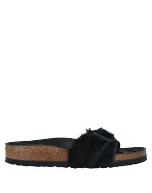 Birkenstock X Rick Owens Calf Hair Technical Sandals - Black