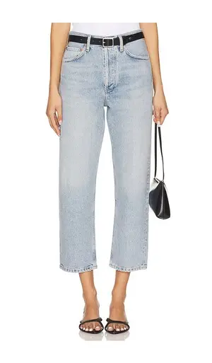 AGOLDE 90's Mid Rise Straight Crop Jeans