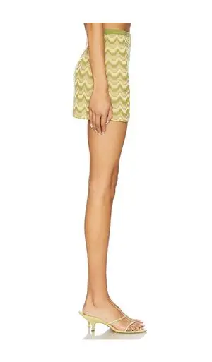 Devon Windsor Lane Skirt - Pistachio Stripe