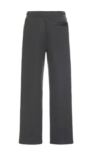 Nike Tech Fleece Wide Leg Pant In Charcoal