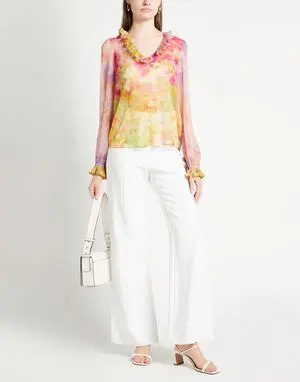 TWINSET Floral-print Ruched Top