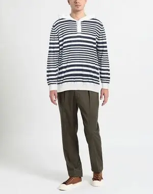 ZANONE Striped Knitted Hoodie