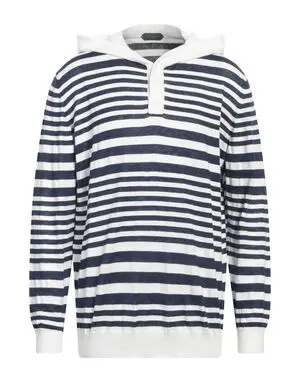 ZANONE Striped Knitted Hoodie