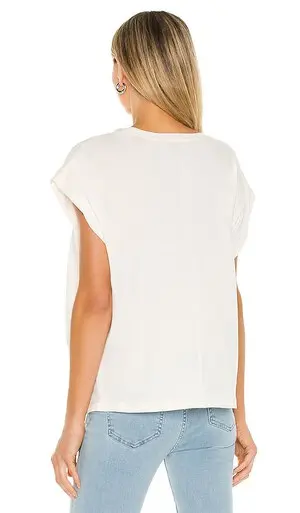 PISTOLA Trina Muscle Tee - Ivory