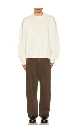 GUESS ORIGINALS Vintage Triangle Crew Neck Sweatshirt