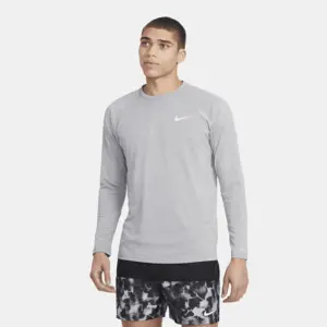 Nike Hydroguard Essential Dri-fit Uv Long Sleeve Top - Grey