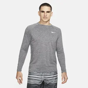 Nike Hydroguard Essential Dri-fit Uv Long Sleeve Top - Black