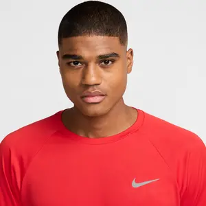 Nike Dri-fit Uv Long Sleeve Top - Red