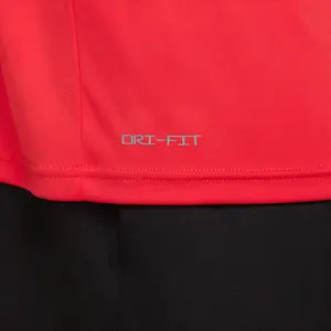 Nike Dri-fit Uv Long Sleeve Top - Red