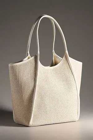 SHIRALEAH Raffia Tote
