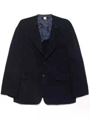Comme Des Garçons Collarless Blazer