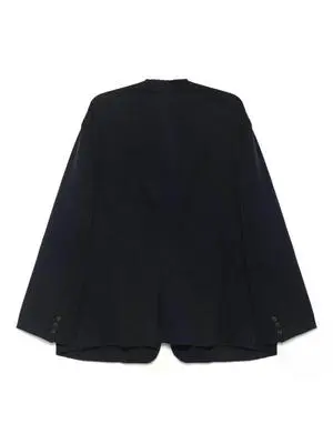 Comme Des Garçons Collarless Blazer